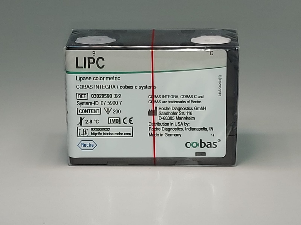 ROCHE COBAS Lipase (LIPC) (200 Test) | Aldeal Lab-Tech Limited